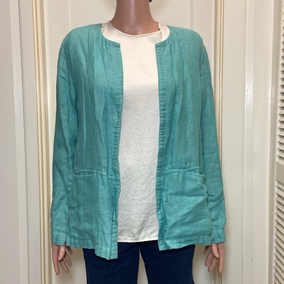 Sigrid Olsen | Jackets & Coats | Sigrid Olsen Open Front Long Sleeved ...